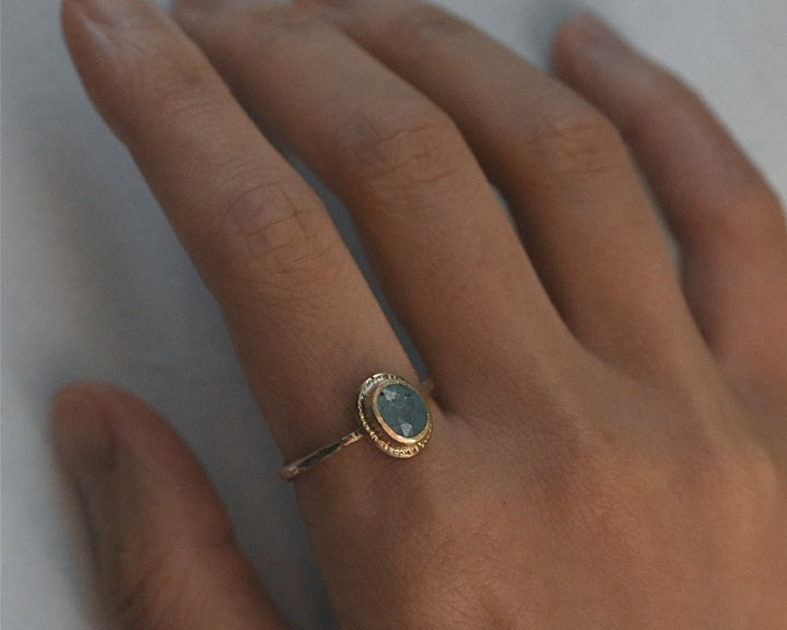 One of One—Secret Muse Ring with Rare Tourmaline – franny e